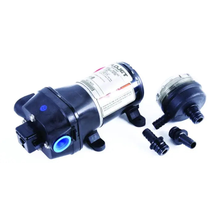 FLOJET 12V PUMP &FILTER-1/2BRB – Camec